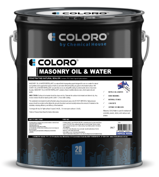 COLORO MASONRY OIL & WATER REPEL | Coloro